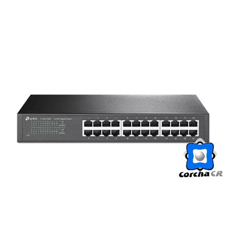 Tp Link Switch Ethernet 24 Puertos Montaje Rack 10100m Tl Sf1024