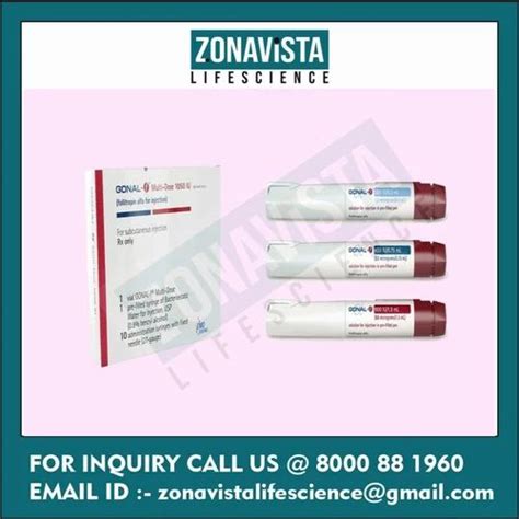Gonal Recombinant Follicle Stimulating Hormone At Rs 21000piece In Surat