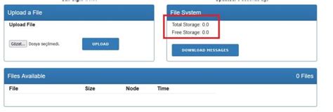 meshcat file storage problem amateur radio emergency data network