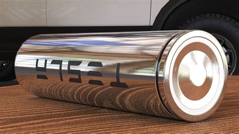 Tesla Battery Cell 2170 3d Model 12 Max Ma Lxo Obj 3ds Blend