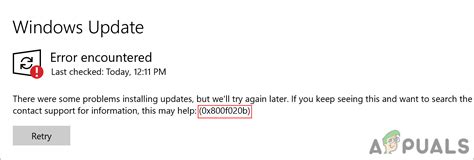 How To Fix The Update Error 0x800F024B On Windows