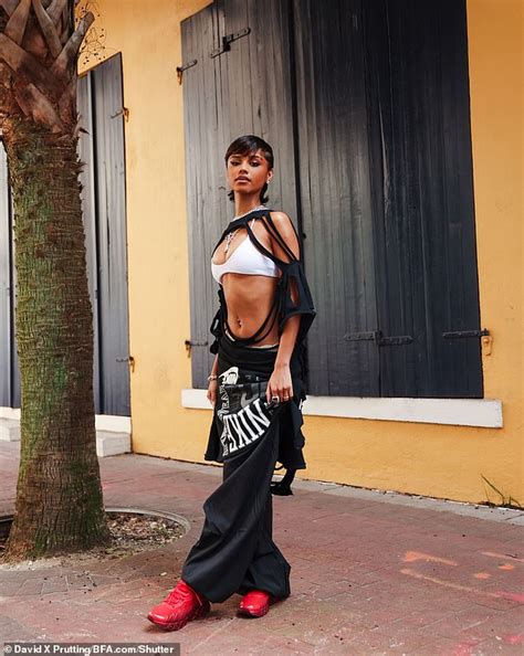 Tyla Flaunts Her Jaw Dropping Figure In A Tiny Bralette As She Dresses
