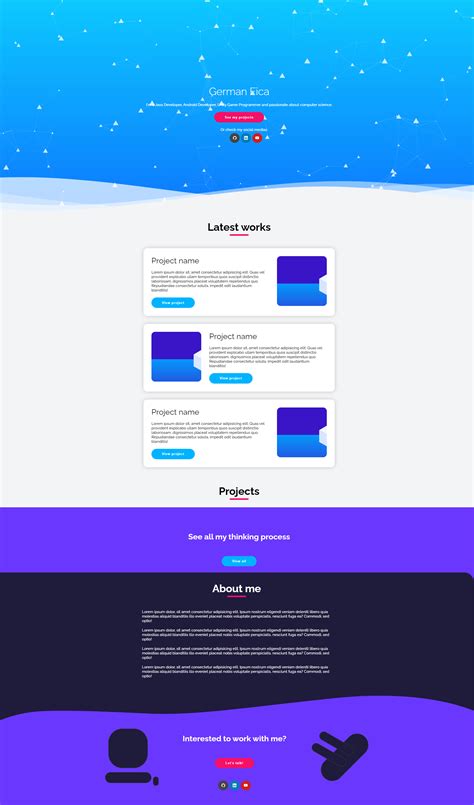 GitHub Germanfica Angular Personal Website Personal Software
