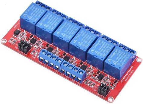 Jp Anmbest 5vリレーモジュールとオプトカプラーの高レベルまたは低レベルのトリガー拡張ボードraspberry Piarduino用 5v 6チャンネル