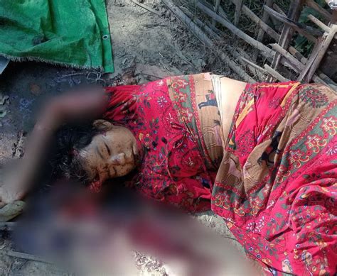 ဘူးသီးတောင်၊ဆင်စွယ်ရ သက္ကမ ရွာကို Arsa အဖွဲ့ စီးနင်းဝင်ရောက် မီးတိုက်၊ အမျိုးသမီးတယောက်ကို သတ်ဖ