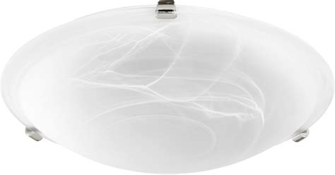 Quorum International 3000 16 62 Satin 3 Light 16 Wide Flush Mount Bowl Ceiling Fixture With