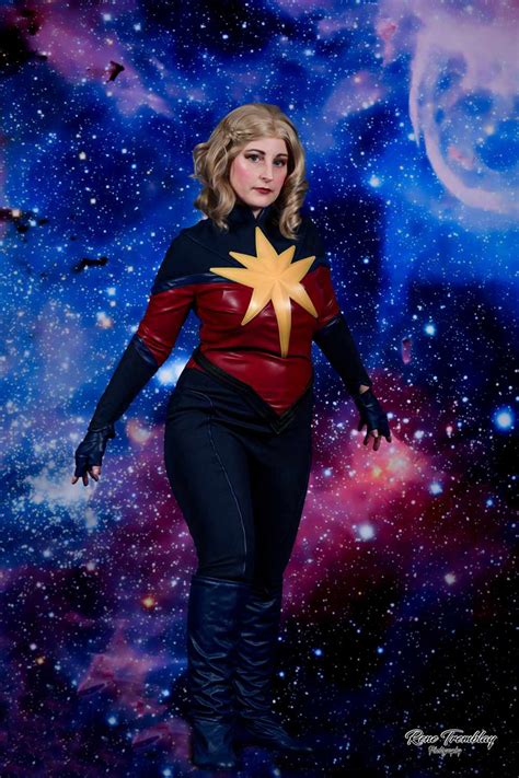 Top Notch Carol Danvers Cosplay Costume Best Profession Cosplay