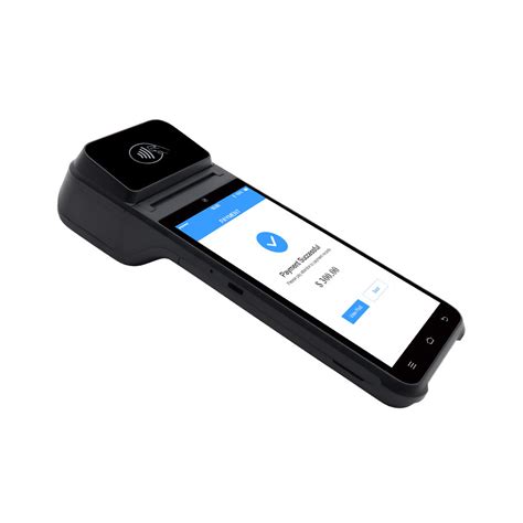Handheld Smart POS System Portable Android POS Terminal With Thermal Printer Z POS And POS