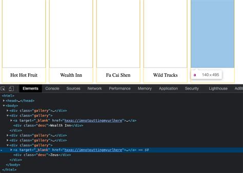 Html A Href Link Of An Image Not Taking Up All Image Size In A Box Stack Overflow