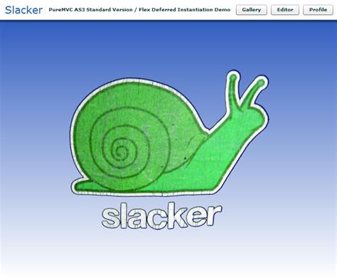 Github Puremvcpuremvc As3 Demo Flex Slacker Puremvc As3 Flex Demo Slacker