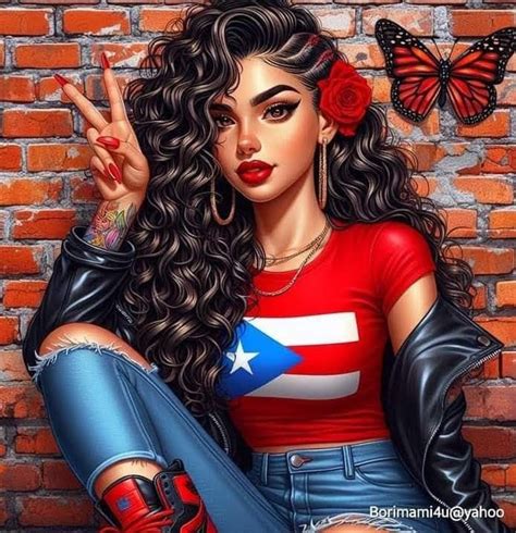 Best 12 Puerto Rican Girl I Heart Sticker Artofit