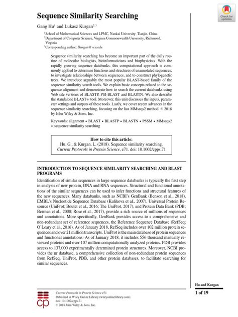 Blast Nsuite Pdf Sequence Alignment National Center For Biotechnology Information