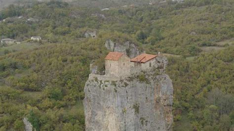 კაცხის სვეტი ეკლესია Stockfootage