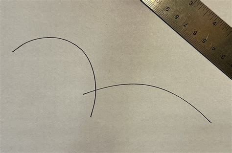 solved connect a straight line tangent to two arbitrary c adobe