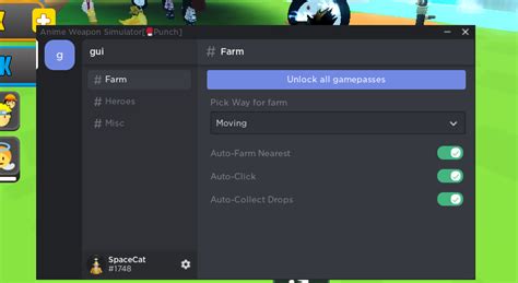 Anime Weapon Simulator ScriptRB