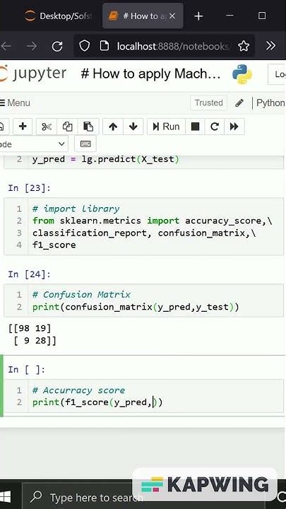 How To Evaluate The Machine Learning Model Codersarts Youtube