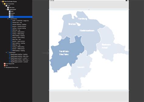 Ios Xcode Interface Builder Make Compound Map Multiscreen Compatible Stack Overflow