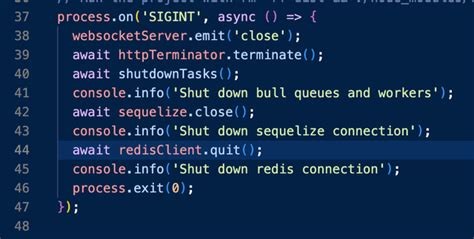 Why Does This Sigint Handler Get Called Twice If I Npm Run Start But
