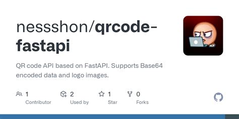 Github Nessshon Qrcode Fastapi Qr Code Api Based On Fastapi Supports Base Encoded Data And