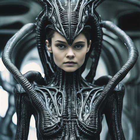Alien Giger Ciara Bravo 003 By Mondohneerde On Deviantart