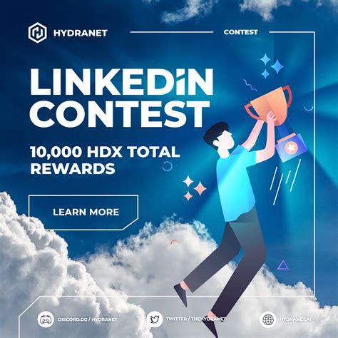 hydranet linkedin contest win 10k hdx r hydranet