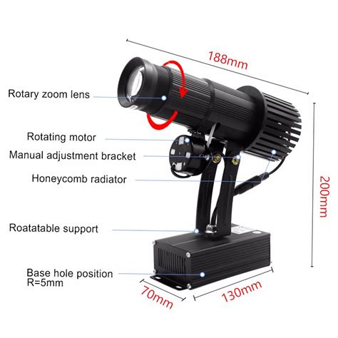 35w 블랙 실내 Led 로고 라이트저렴한 가격 35w 블랙 실내 Led 로고 라이트 구매