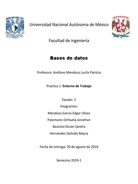 Practica 1 Pdf Bases De Datos Base De Datos Oracle