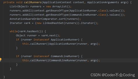 采用applicationrunner和commandlinerunner接口初始化报错问题 applicationrunner异常导致项目挂