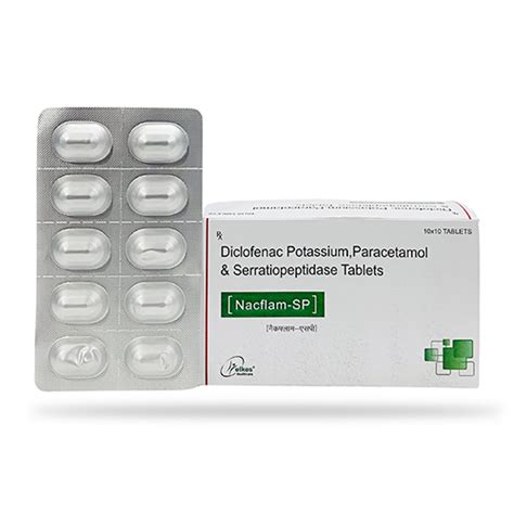 Nacflam Sp Tablets Elkos Healthcare Pvt Ltd