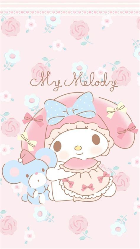 My Melody Wallpaper Sanrio Wallpaper Kawaii Wallpaper Wallpaper
