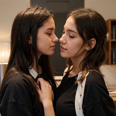 18 Year Old School Girl Giving Seaart Ai