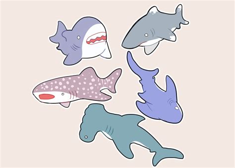 Cá Mập Chibi Hình ảnh Cá Mập Chibi Cute Dễ Thương đáng Yêu đẹp Nhất