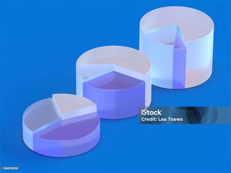 3d는 라이트 배경에 표시된 부품이 있는 투명 그래픽 차트를 렌더링했습니다 인포그래픽 또는 결과 프레젠테이션을 위한 그림입니다 시장 및 통계에 대한 시각화 규모에 대한 스톡