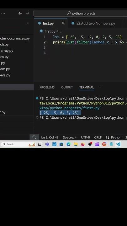 Python Coding Challenge 309 Shorts Shortsfeed Shortvideo