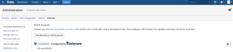 Jira Shows Configured By Ondemand In Dvcs Page Jira And Jira Service Management Atlassian