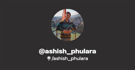 Ashishphulara Linktree