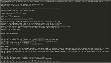 Hướng dẫn tạo Lets Encrypt Certificates dưới local và import vào AWS