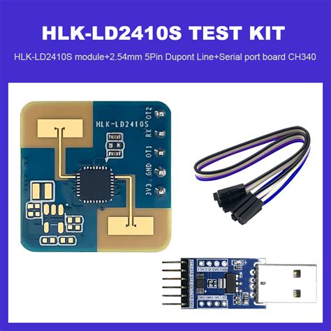 24ghz Human Presence Body Induction Distance Detection Radar Sensor Module Support Gpio And Uart
