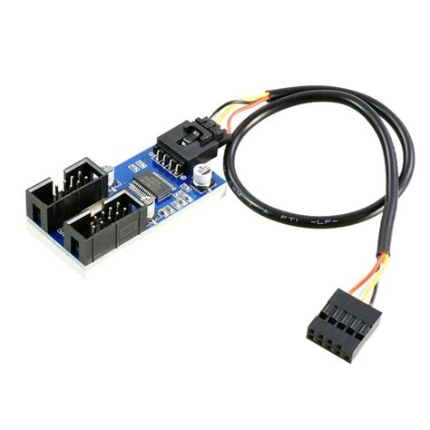 Jual Pin Usb Splitter Front Panel Header Cabang Motherboard Pin Hub Jakarta Utara Honey