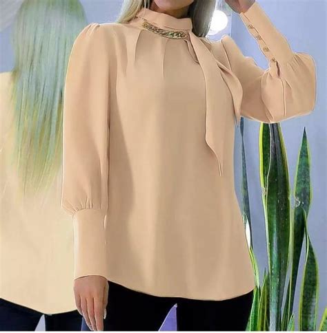 مدل شومیز آستین دار و پوشیده فانتزی مدل خاص مجلسی