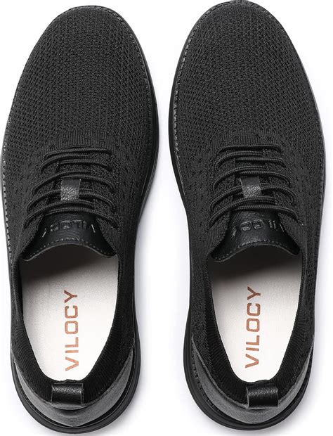 Vilocy Mens Casual Dress Sneakers Oxfords Business Mesh Breathable