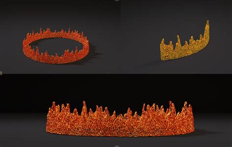 🔥 Fire Flame Set・ 3d File For ・cults