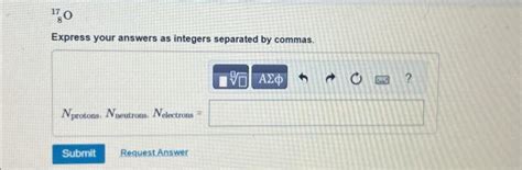 Solved Express Your Answers As Integers Separated By