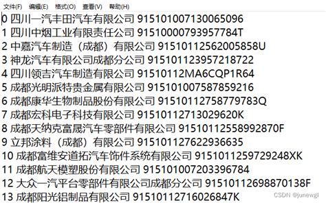 【python】批量获取企业公司的统一社会代码批量查询企业统一社会信用代码 Csdn博客