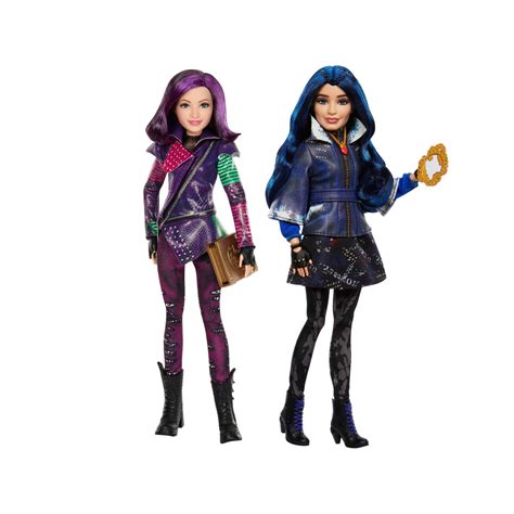 Bundle Disney Descendants Mal And Evie Doll Set Shop Mattel Australia