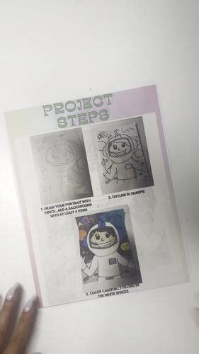 Sub Lesson Astronaut Self Portrait By Meagan Carloss Tpt