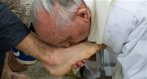 Pope Francis Sick Foot Fetish