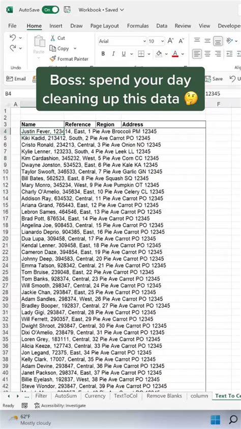 Excel Dictionary ☕️ On Twitter How To Clean Up Data Using This Excel