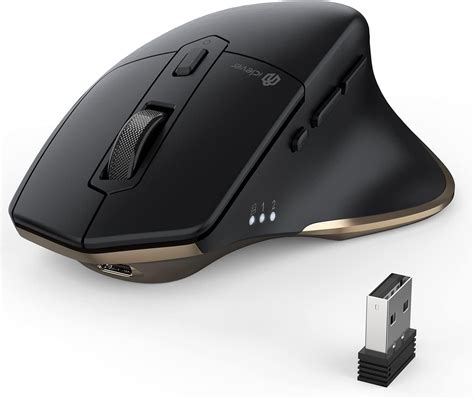 Amazon Com INFINMIND Wireless Bluetooth Mouse With Smart Flying Scroll Side Thumb Scroll