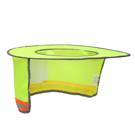 Hard Hat Full Brim Sun Shade Neck Shield Sun Prote Vicedeal